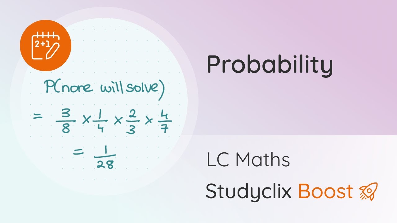 Conditional Probability, Probability - Leaving Cert Maths | Studyclix Boost