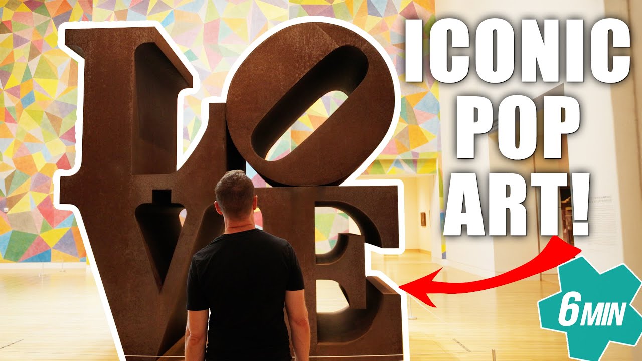 Iconic Pop Art of Robert Indiana | The Love Sculpture!