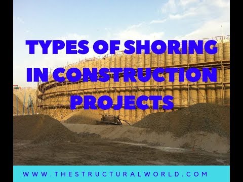Types of Shoring in Construction Project