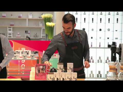 Diedrich Roasters in China with JasBlu