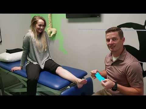 Peroneal taping for lateral ankle pain