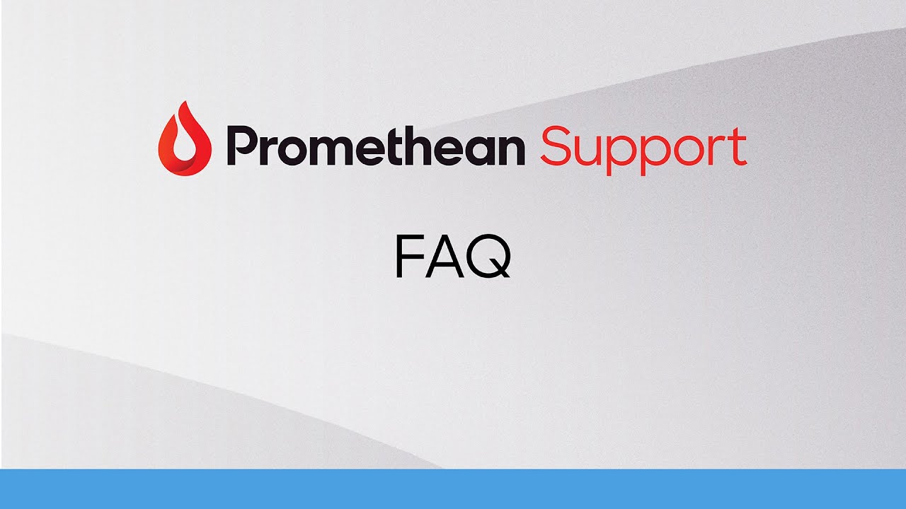 Promethean Support: Where do I find the firmware version on my ActivPanel 5 and 6?