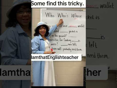 Using who, whose and who’s can be tricky. #Who #Whose #Whos #Whois #grammareducator #pronoun