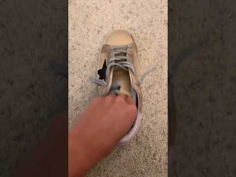 Style Tip: Tie Golden Goose Sneakers Like a Pro #fashionhacks
