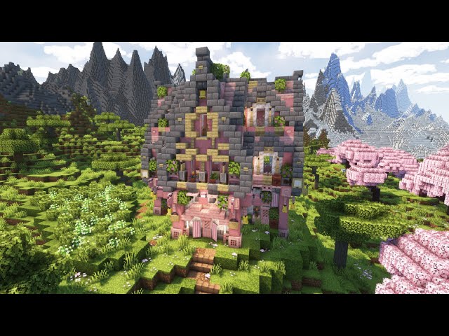 Fantasy Cherry House Minecraft Map