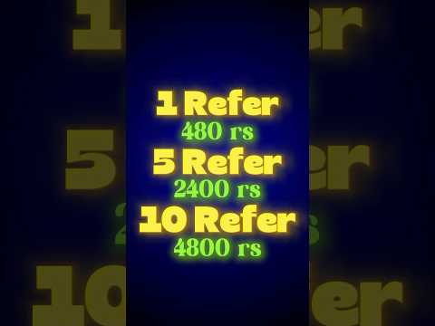 Refer & Earn Earning App 🤑 | #shorts #earningapp
