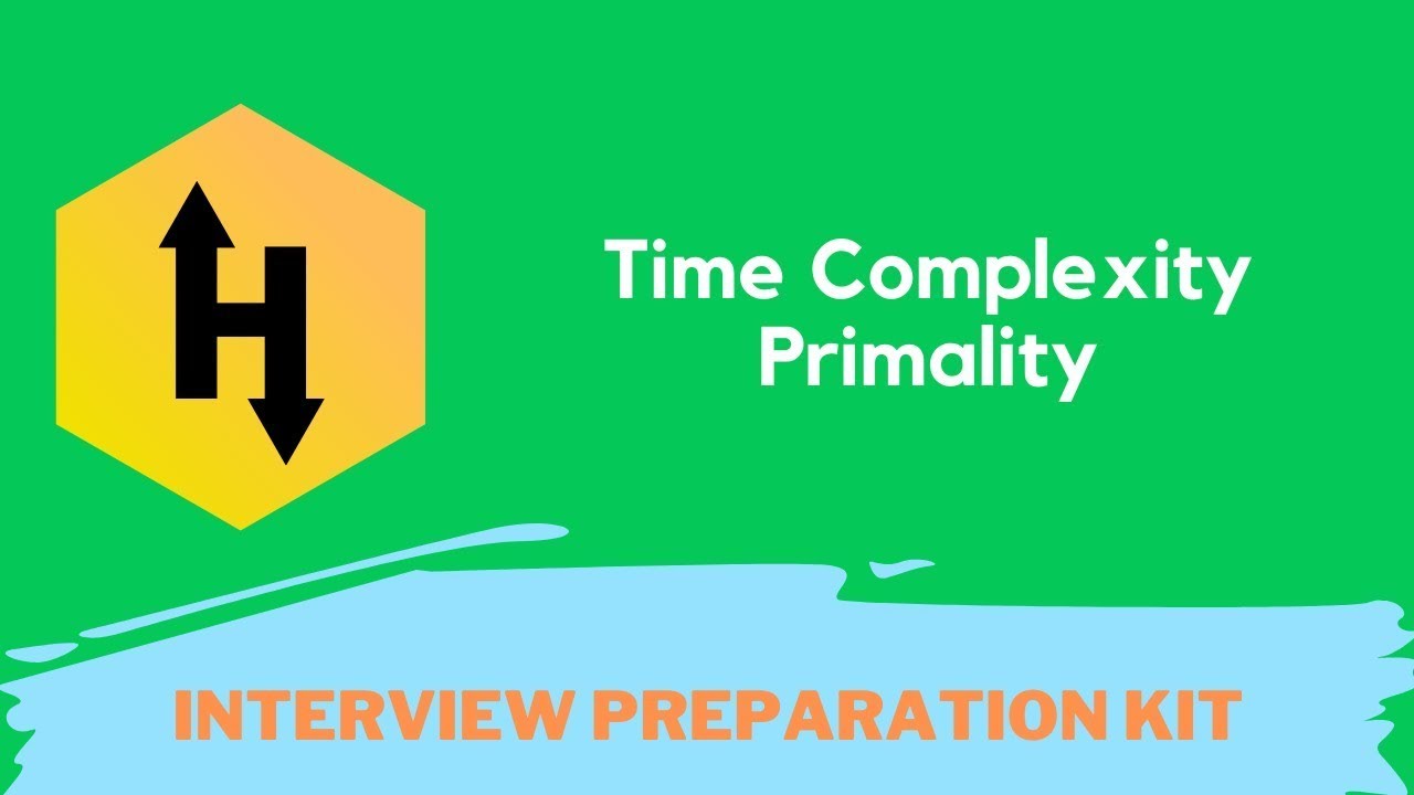 HackerRank Time Complexity Primality problem solution in Python | Interview Preparation Kit