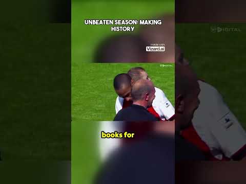 Arsenal's Unbeaten season: Making History
