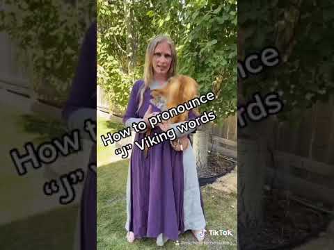 How to pronounce "J" Viking words