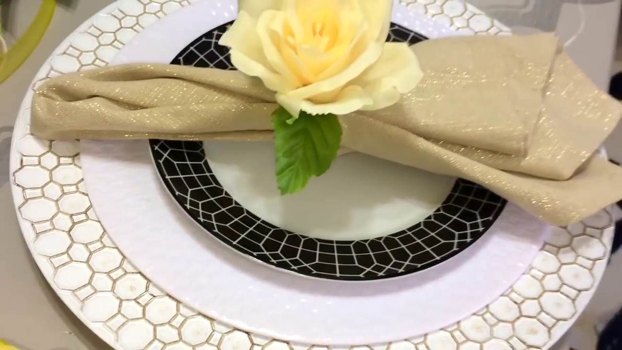 Dollar Tree|DIY Tutorial Napkin Rings