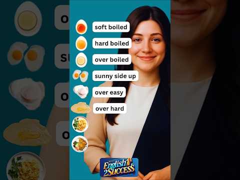 Egg Vocabulary in English
