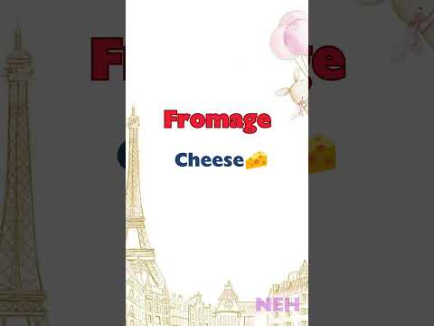 5 Delicious French Food Words You Need to Know ππ«π·β | Learn French #shorts #trending