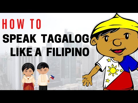How to Improve Tagalog Accent (Speak like a native Tagalog / Filipino Speaker)