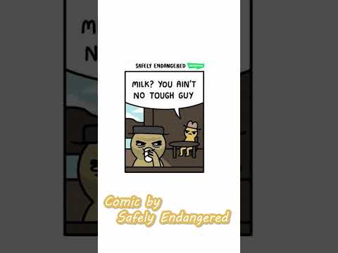 Milk by Safely Endangered | Comic Dub #shorts