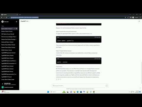 pipenv use python version