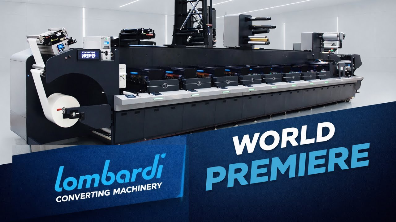 Synchroline Viper | High-Speed Flexo Printing Press for Labels – World Premiere