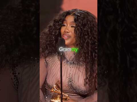 When SZA Won a GRAMMY 🤩🏆