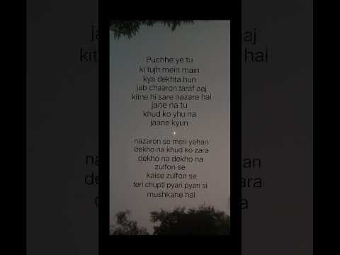 Dekho na dekho na zulfon se 🍁 || Jo tum ho mere 🦋 #anuvjain #music #song #lyrics #anuvjainmusic