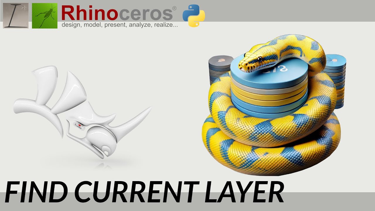 Find Current Layer Using Python - Grasshoppermaxxing - Guide - Grasshopper 1 - Rhino 8