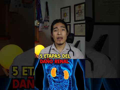 5 etapas de insuficiencia renal #medicina #salud