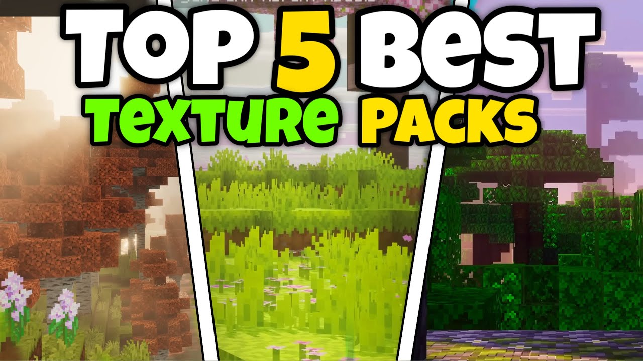 Top 5 BEST Texture Packs For Minecraft Bedrock Edition