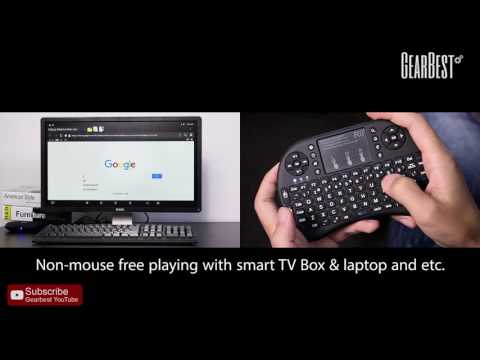 Rii i8 Wireless Touchpad Keyboard - Gearbest.com