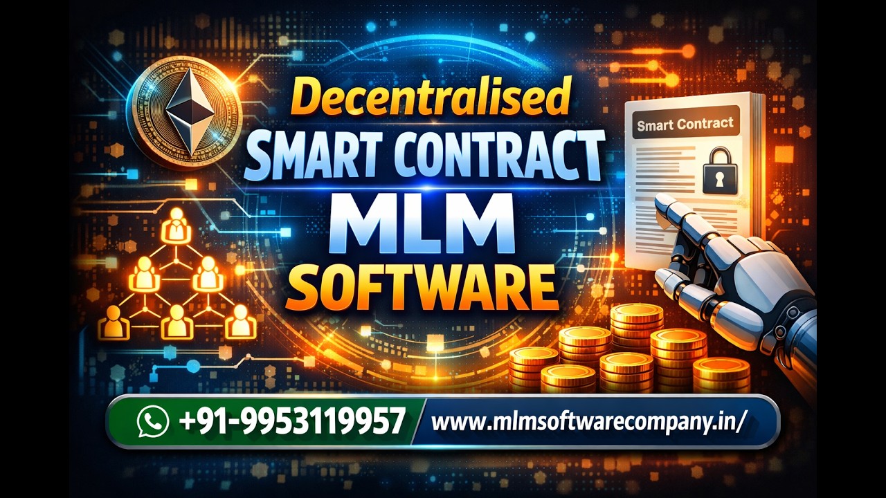 🚀 Fully Decentralized Smart Contract MLM Software Demo