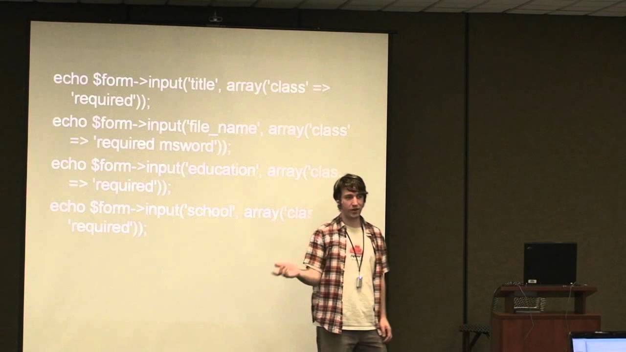Marc Grabanski - Adding UI Components to your CakePHP Applications