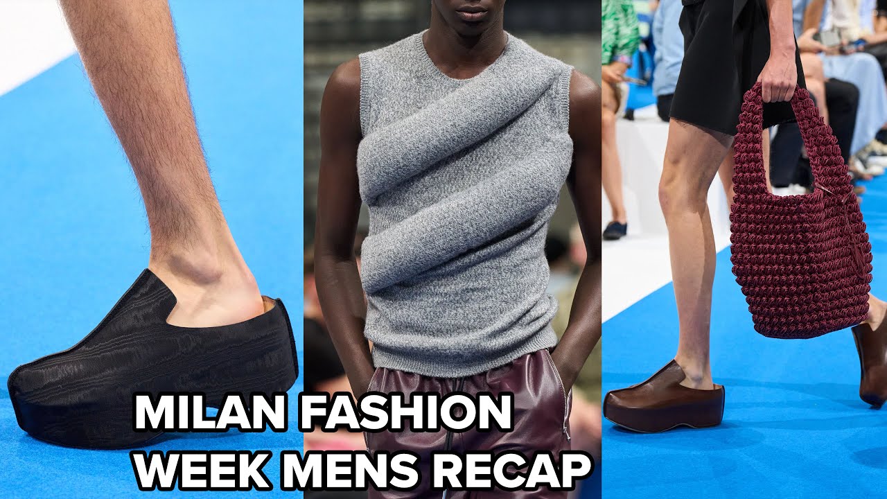 Milan Fashion Week Spring Summer 2024 Menswear Full Review (Prada, Gucci, JW Anderson + More)