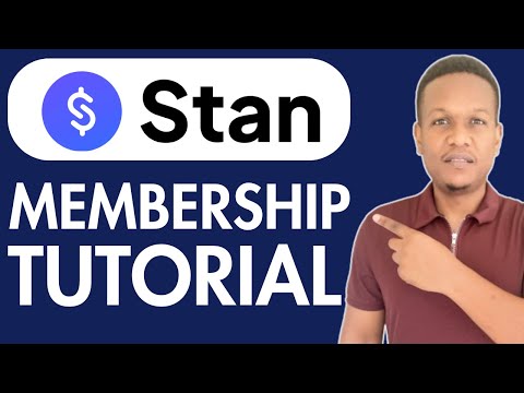 Stan Store Membership Tutorial Full Step by Step Guide