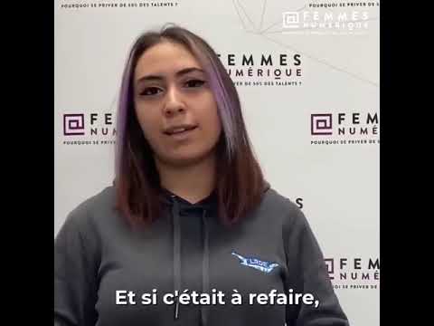 Femmes@Numérique ❓ Et toi, pourquoi tu as choisi cette filière ❓ #1 Diane