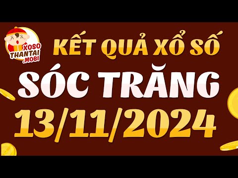 Xổ số Sóc Trăng ngày 13 tháng 11 - XSST - SXST - XSSTR - Xổ số kiến thiết Sóc Trăng hôm nay