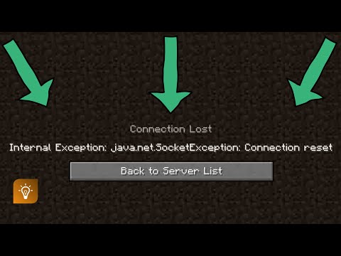 Fix connection reset error in minecraft 1.18.1 | internal exception java.net.socketexception