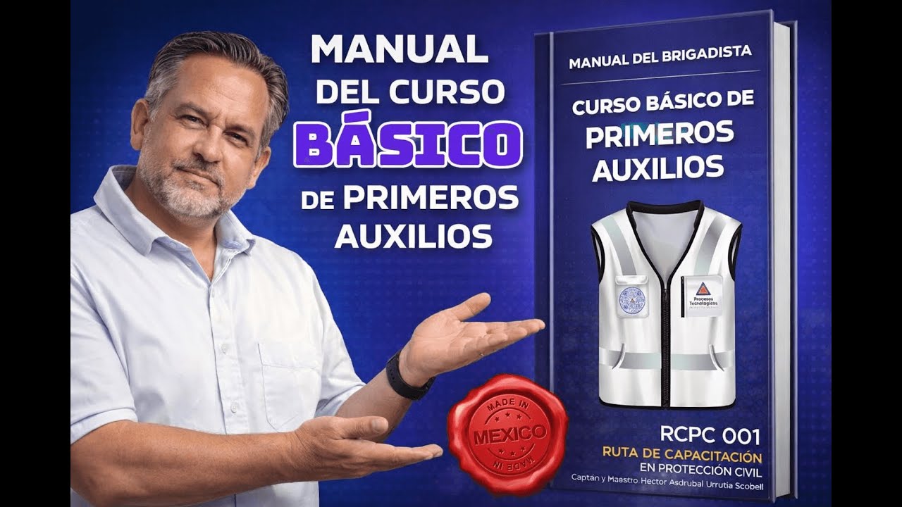 Manual del Curso Básico de Primeros Auxilios para Brigadistas en Centros de Trabajo