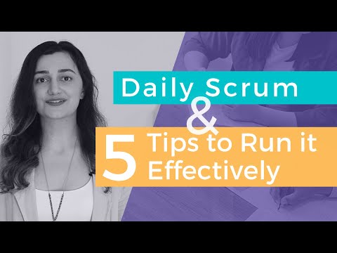 Daily Scrum Meeting (5 USEFUL & Efficient Tips)