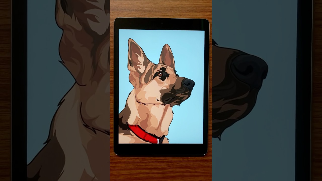 Am I tracing images and stealing peoples money? #dog #doglovers #pets #dog #vector #music