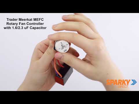 Trader Meerkat MEFC | Rotary Fan Controller with 1.6/2.3 uF Capacitor