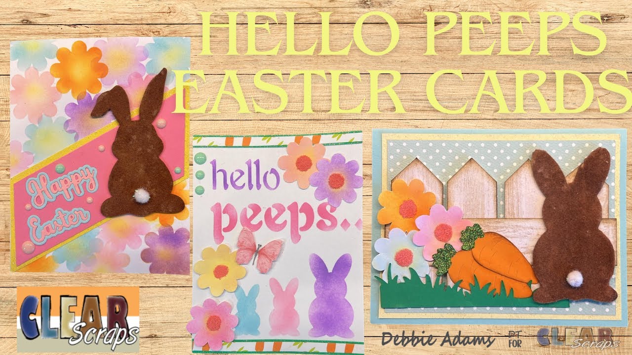 Hello Peeps Easter Cards