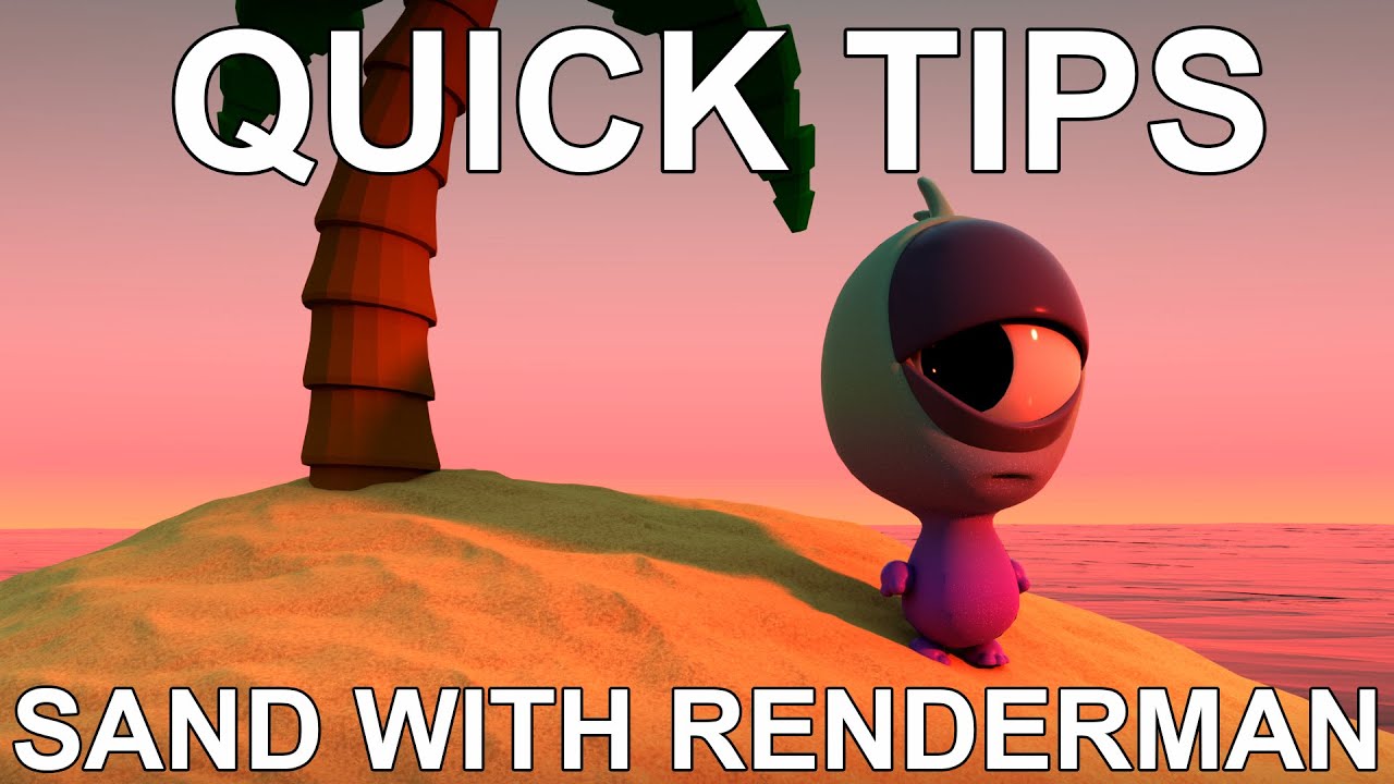 Quick Tips:  Sand with Renderman