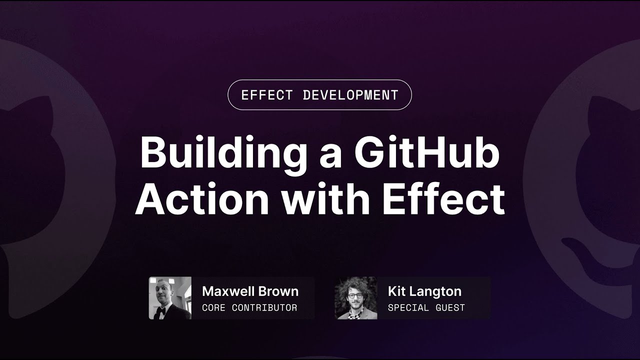 Building a GitHub Action with Effect