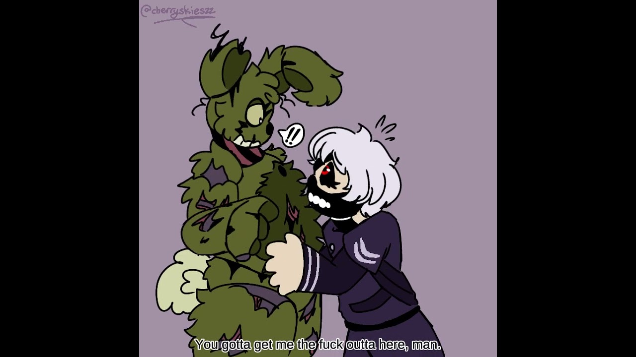 Springtrap meets Kaneki (FNAF x DBD animation)