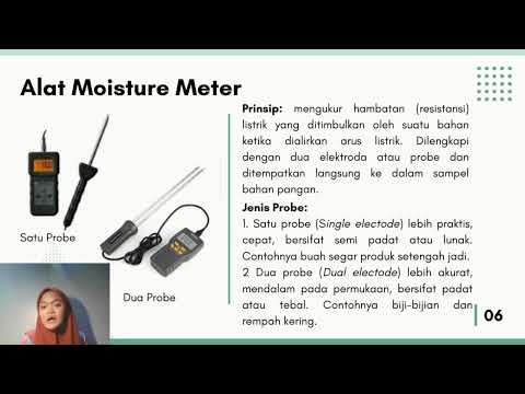 Analisis Kadar Air - Metode Konduktivitas AC-DC