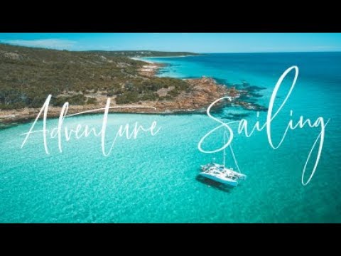 Jibing a catamaran