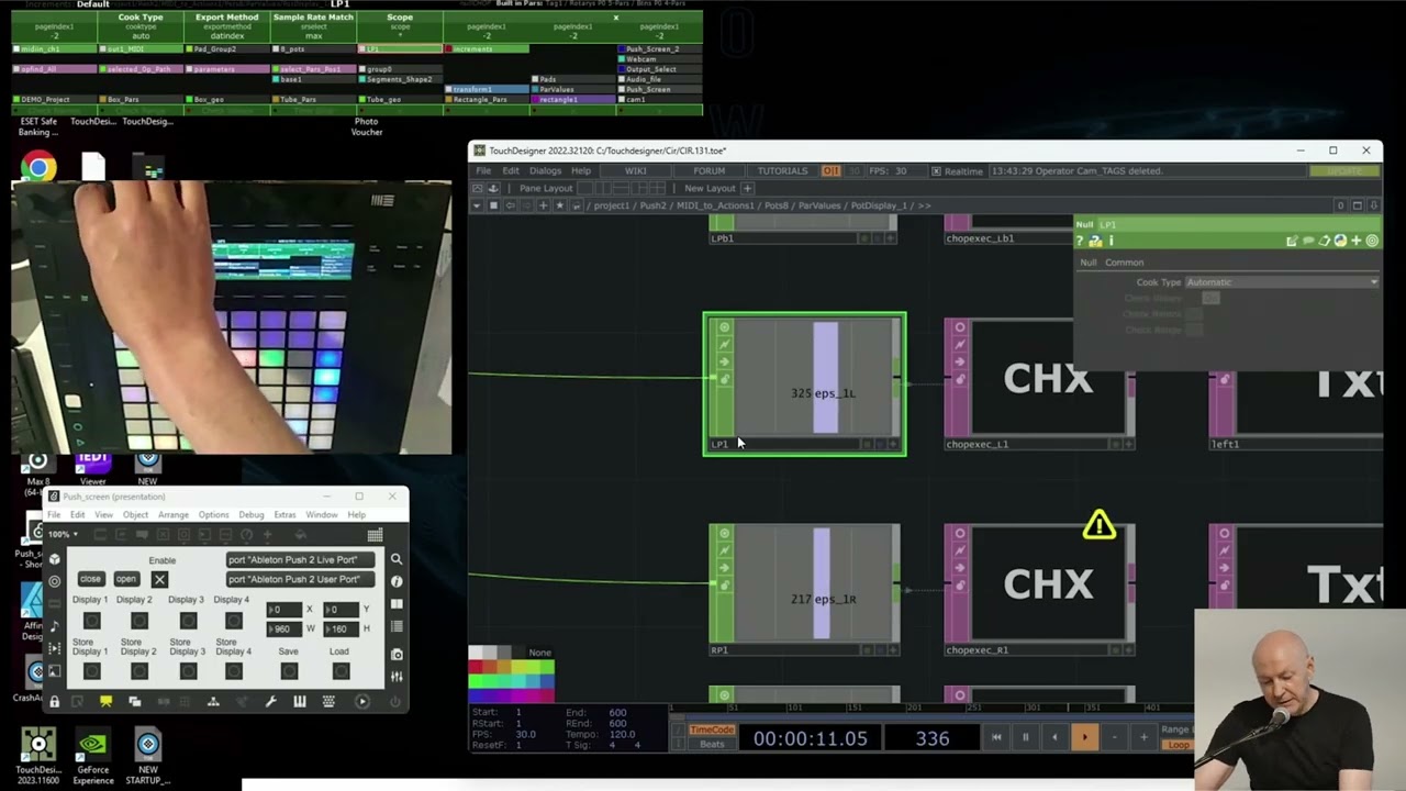 Dynamic Controller for TouchDesigner - Michael O'Connell