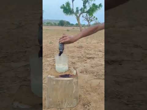 Kmno4 + H2O2 chemical reaction #shorts