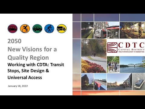 Working with CDTA: Transit Stops, Site Design & Universal Acess