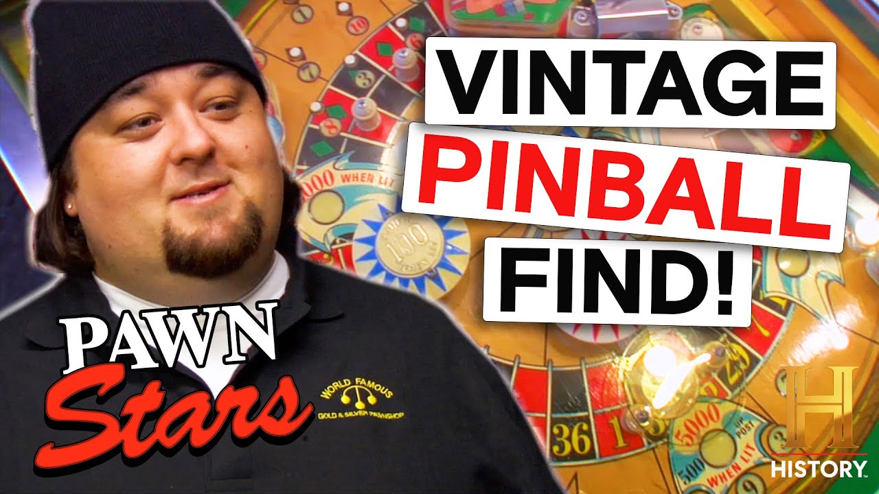 VINTAGE Pinball Machine Needs Big Reno | Pawn Stars
