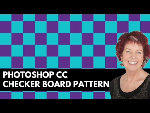Photoshop CC - Checker Board Repeating Pattern
