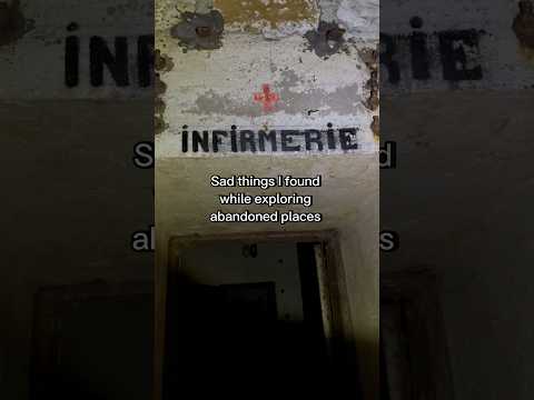 Sad things I found while exploring abandoned places 😭 #abandoned #urbex #exploremore
