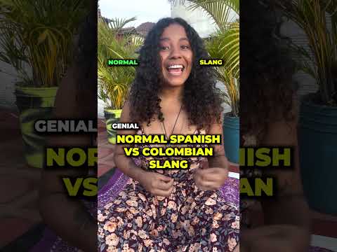 Normal Spanish Vs Colombian Slang 🇨🇴🥰 - Learn Colombian Slang
